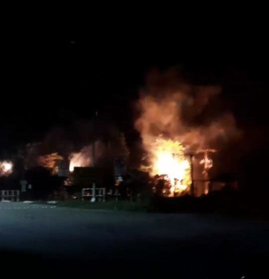 Explosión e incendio: falla en el tendido eléctrico de la EPE deja sin ...