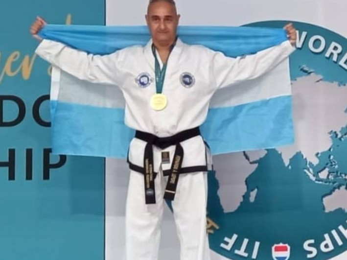 Un campeón del mundo suelto en Funes