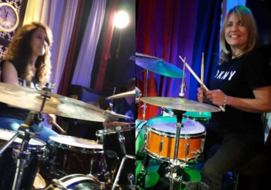 Dos músicas funenses en el Día del baterista en homenaje a Oscar Moro