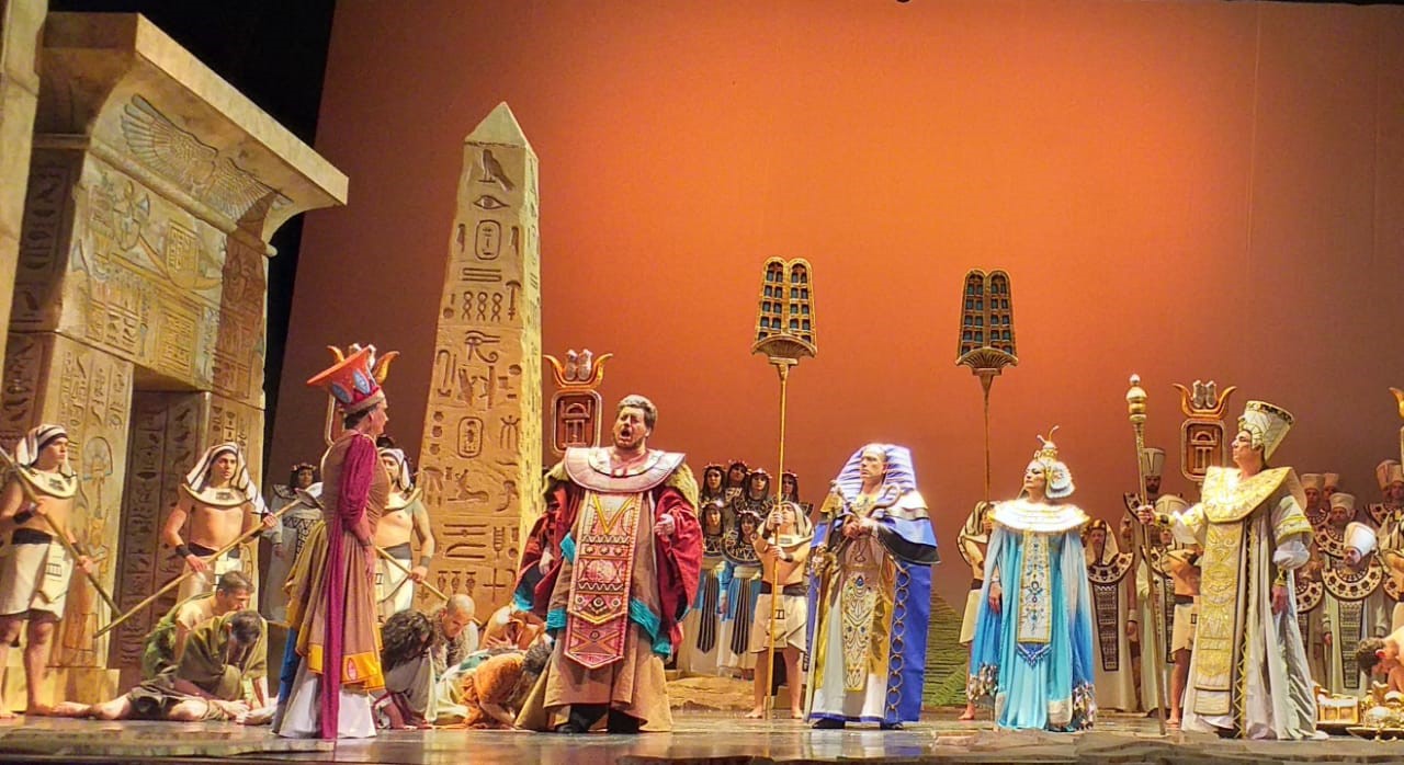 Ópera Aída, de Giuseppe Verdi, en Teatro El Círculo