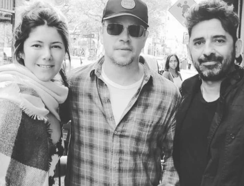 Una estrella de Hollywood ¿paseando por Funes?