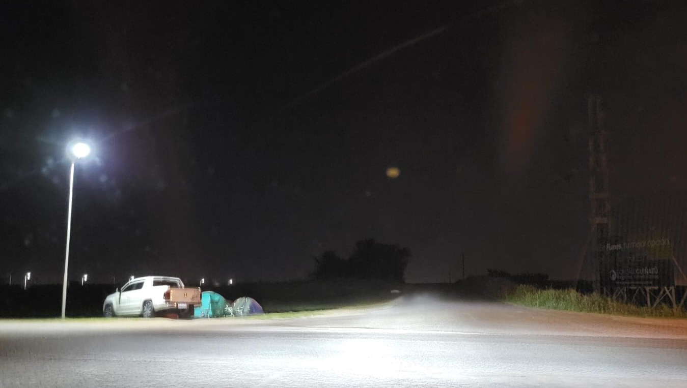 Acampe en las afueras del Kentucky para saludar a Messi