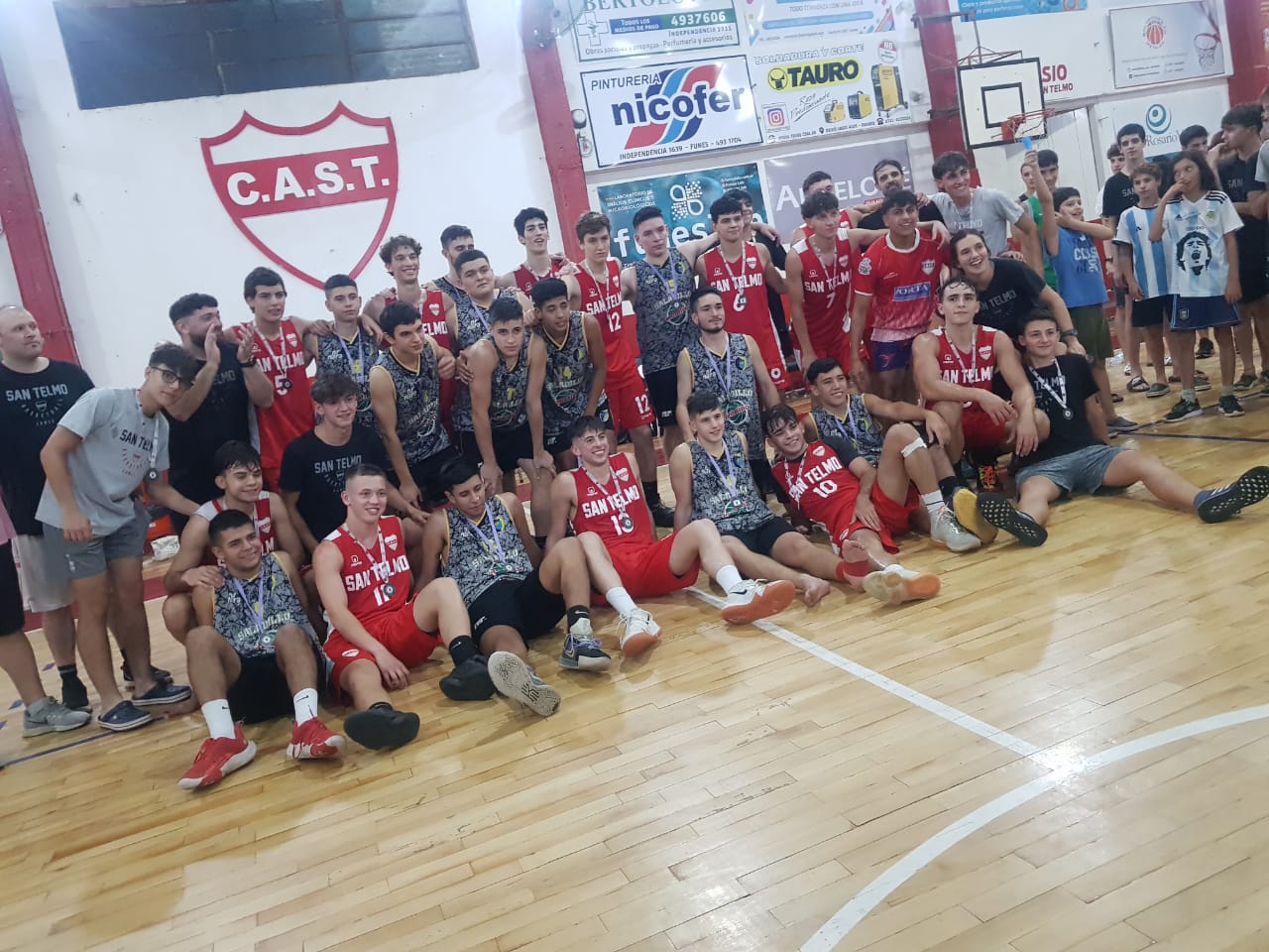 ¡San Telmo campeón! La sub17 de básquet alzó el trofeo en Funes